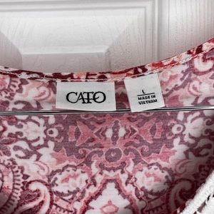 Cato | Tops | Embroidered Tank | Poshmark